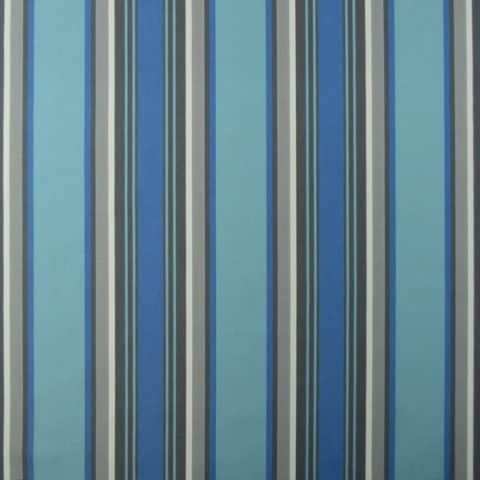Outdura Sail Away Aqua Stripe Outdoor Fabric | 1502 Fabrics