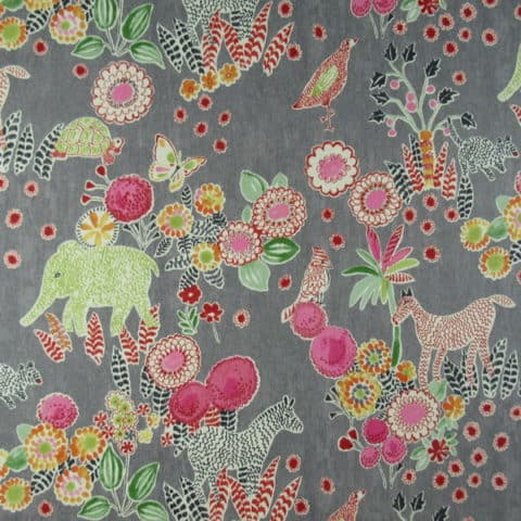 PK Lifestyles Safari Charcoal | 1502 Fabrics